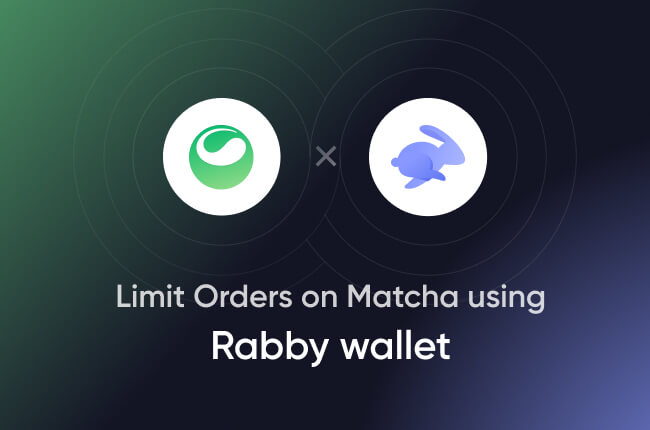 How to use Rabby wallet for limit orders